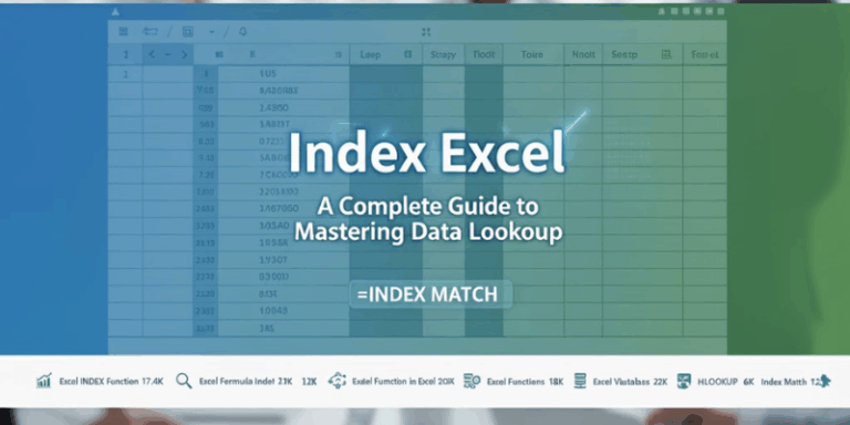 Index Excel Function: A Complete Guide on Advanced Lookups