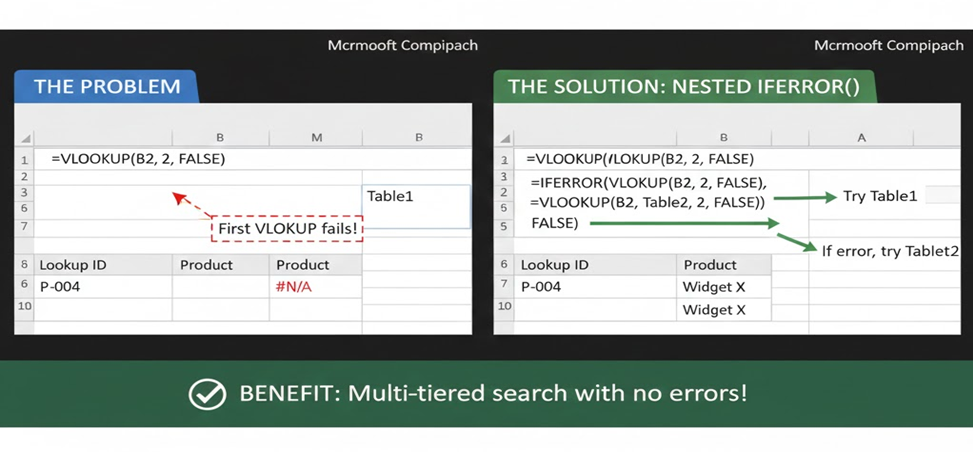 IFERROR Excel Formula Guide: Syntax & Examples